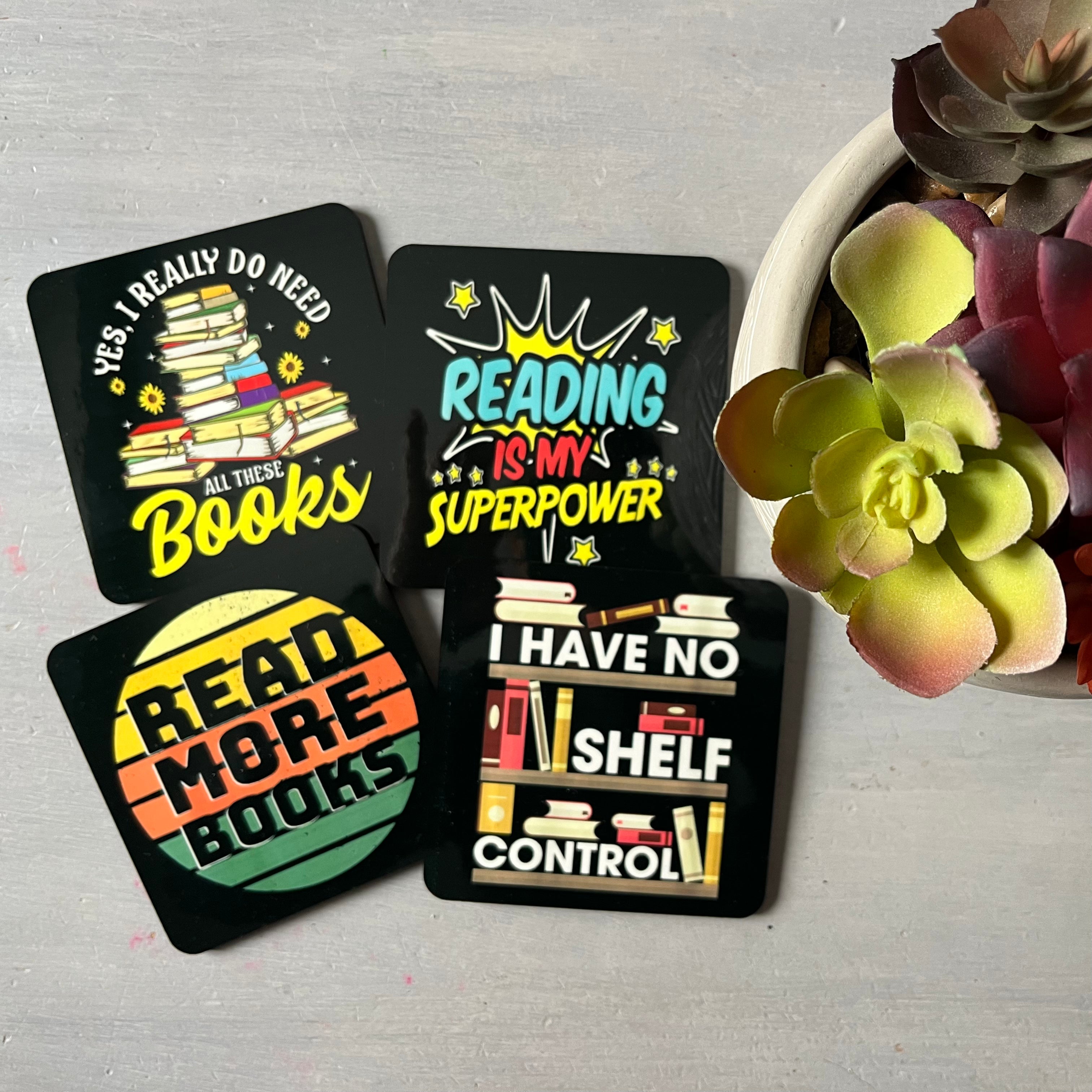 Reading Coasters – CherieInk
