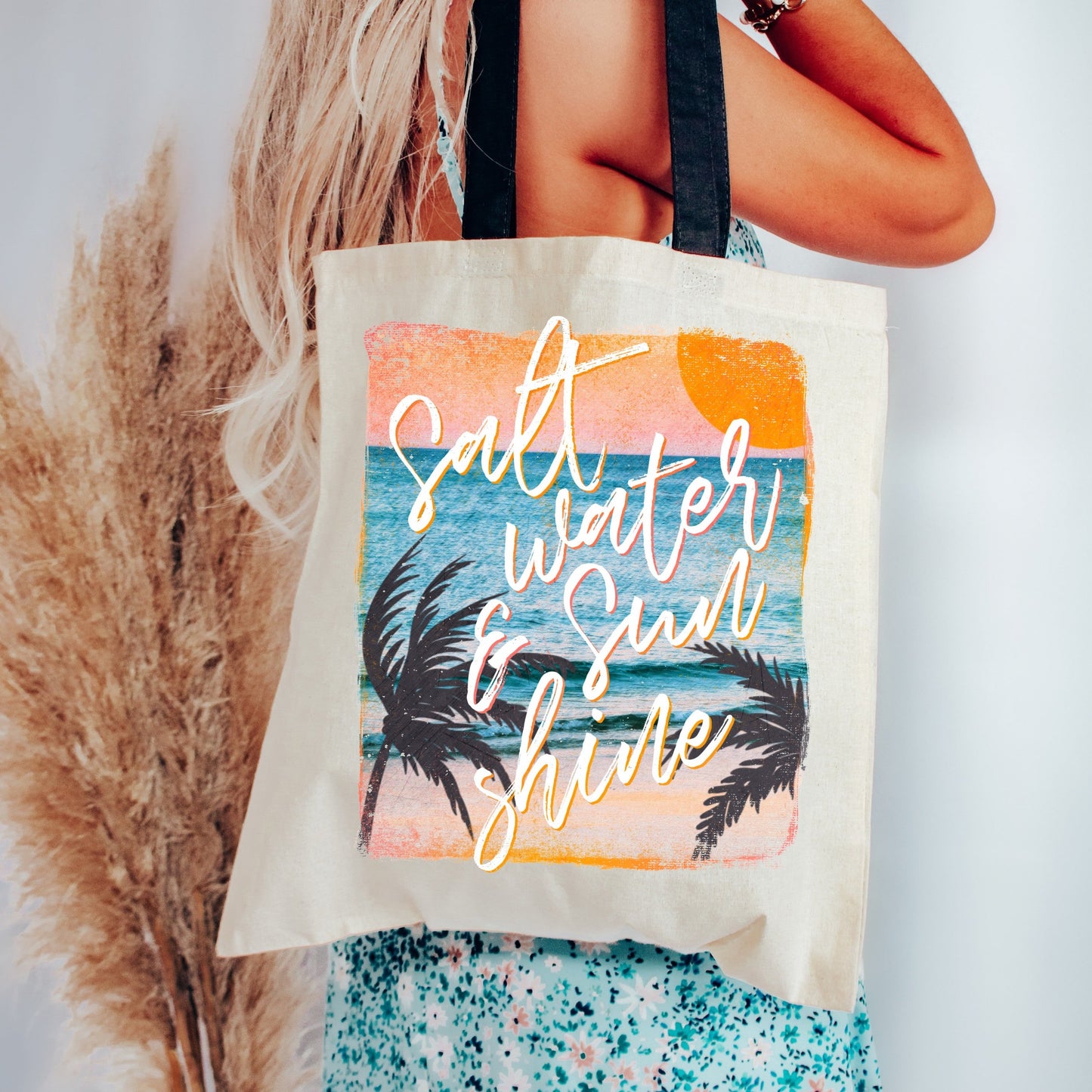 Salt Water And Sunshine Tote Bag Cherieink